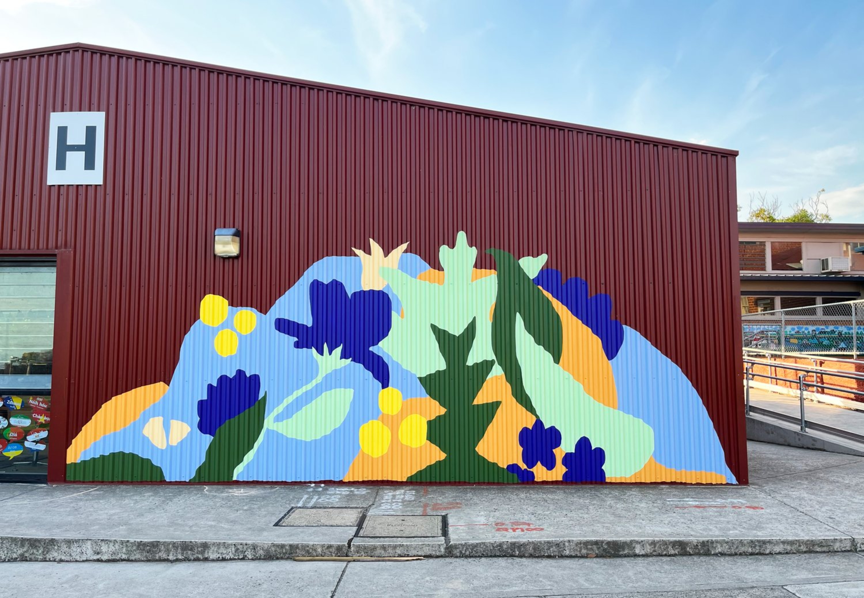 Mordialloc Beach Primary School Mural by Angharad in Melbourne
