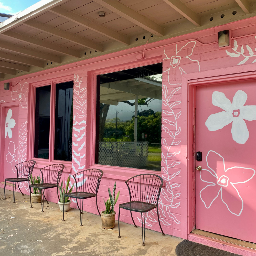 Pink Poppy Building by Aida Salehi in Houston