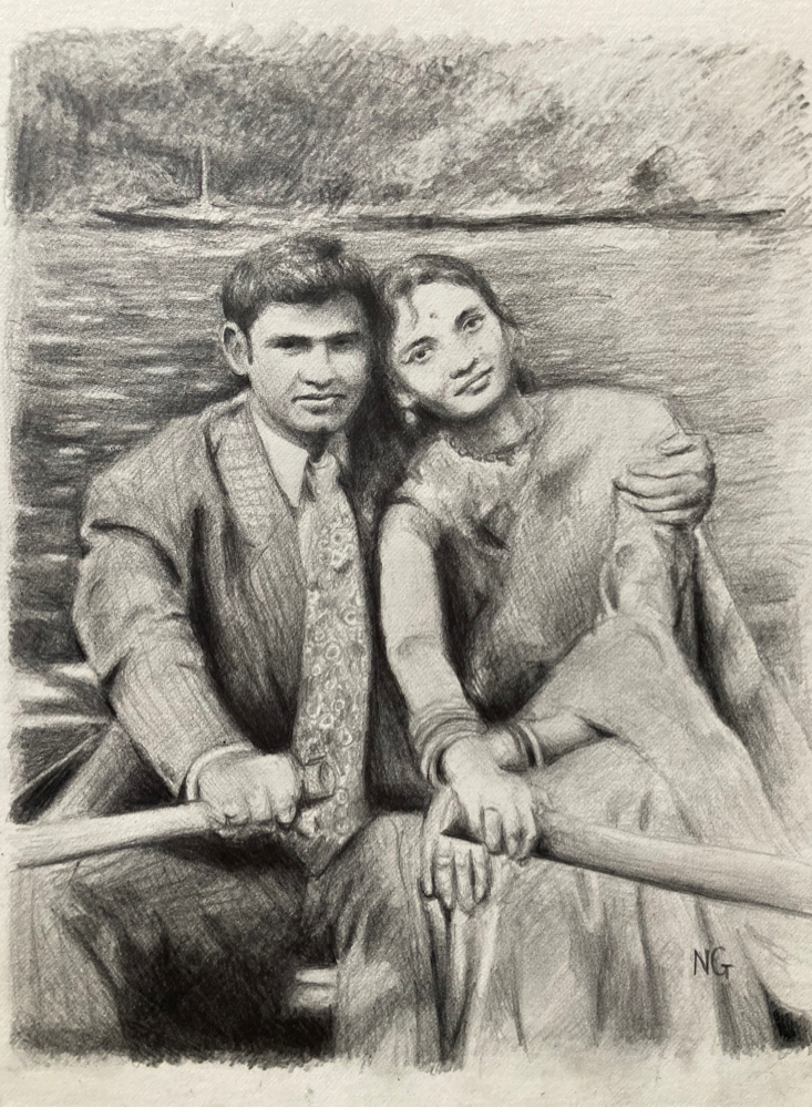 50th Anniversary Portrait by Nick Gott Artistry in Dunfermline