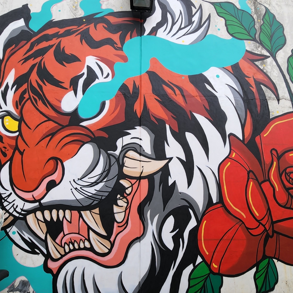 Neo tiger by Neil in Gisborne