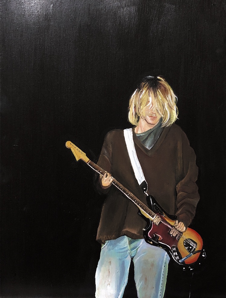 Kurt Cobain by Kat in Toronto