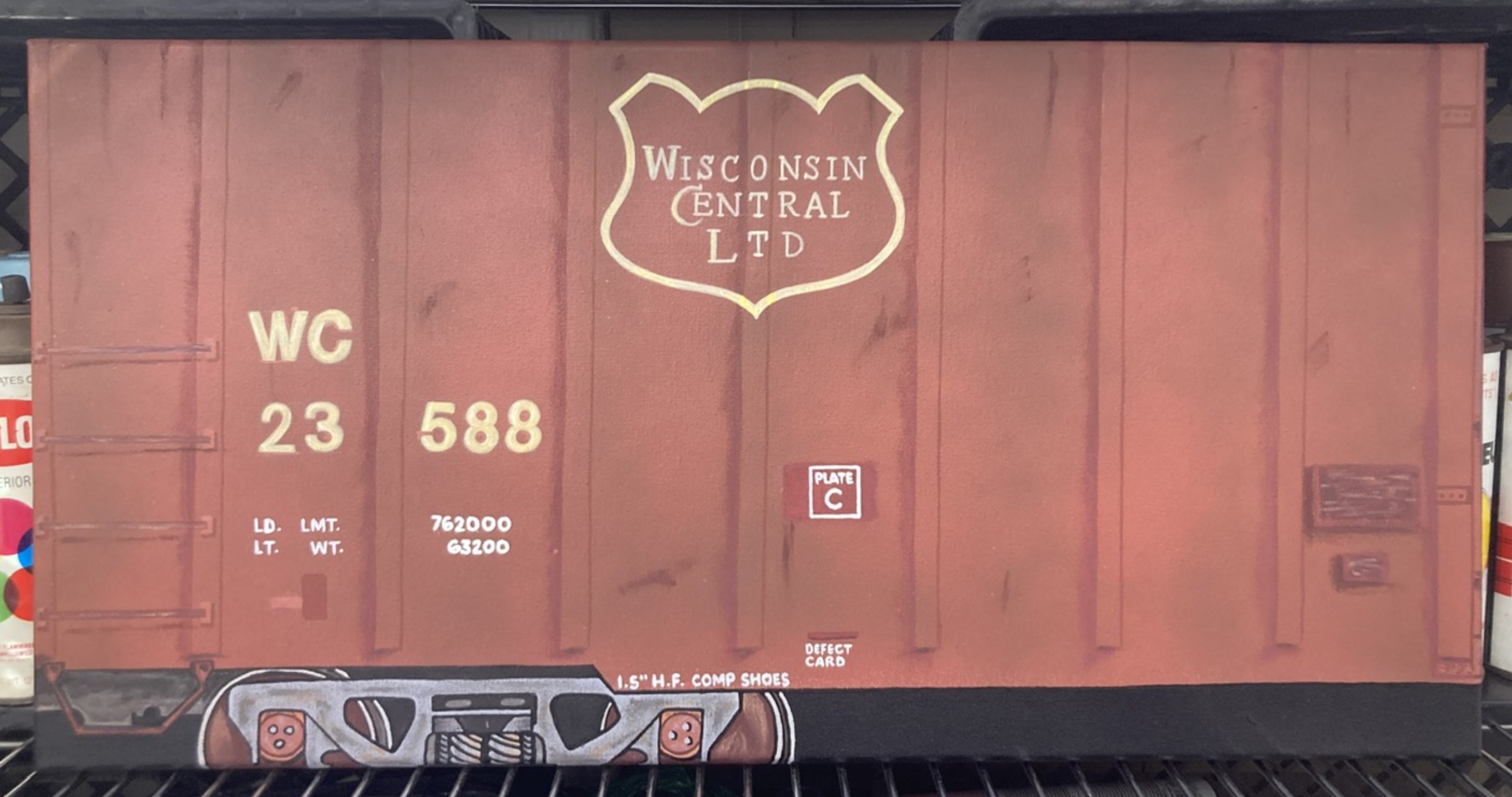 WC Boxcar by stb_art.co in Los Angeles