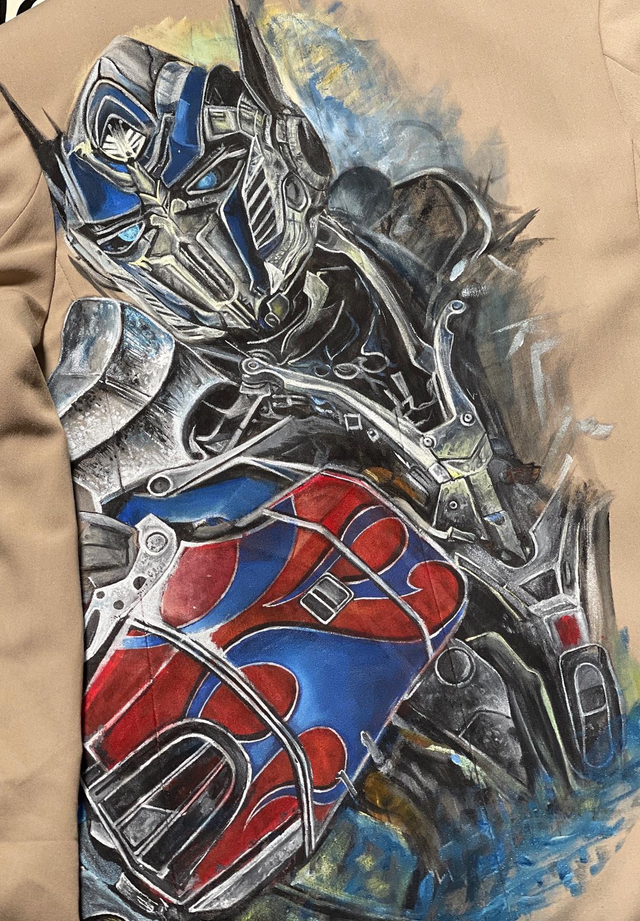 Optimus prime Transformers Painting by Deedesigncustomizer in Bengaluru