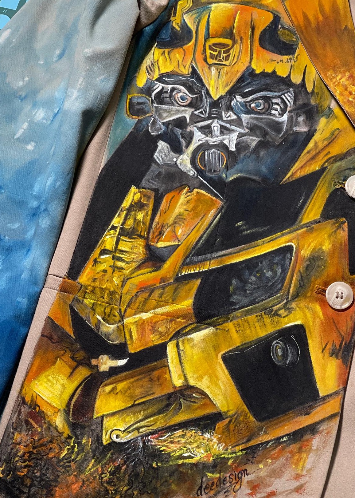 Bumblebee Transformers Portrait by Deedesigncustomizer in Bengaluru