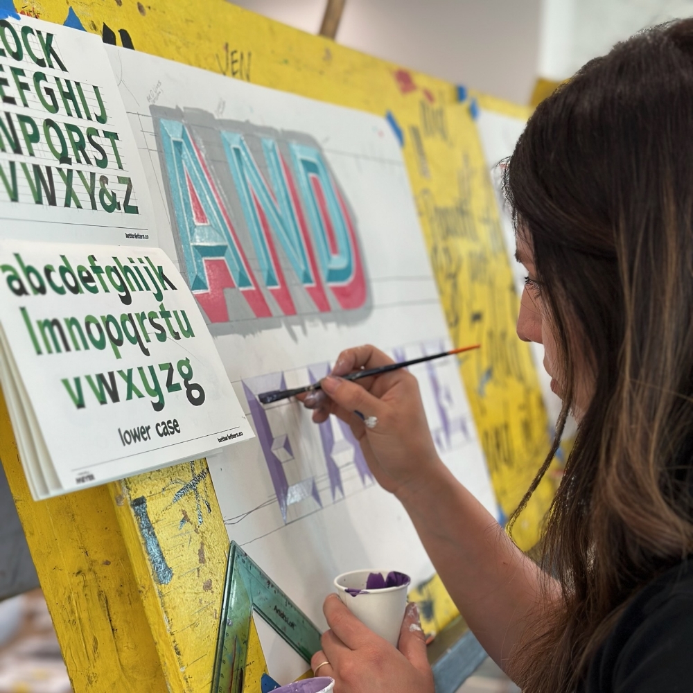 Lettering by Cochitta.Art in Salt Lake City