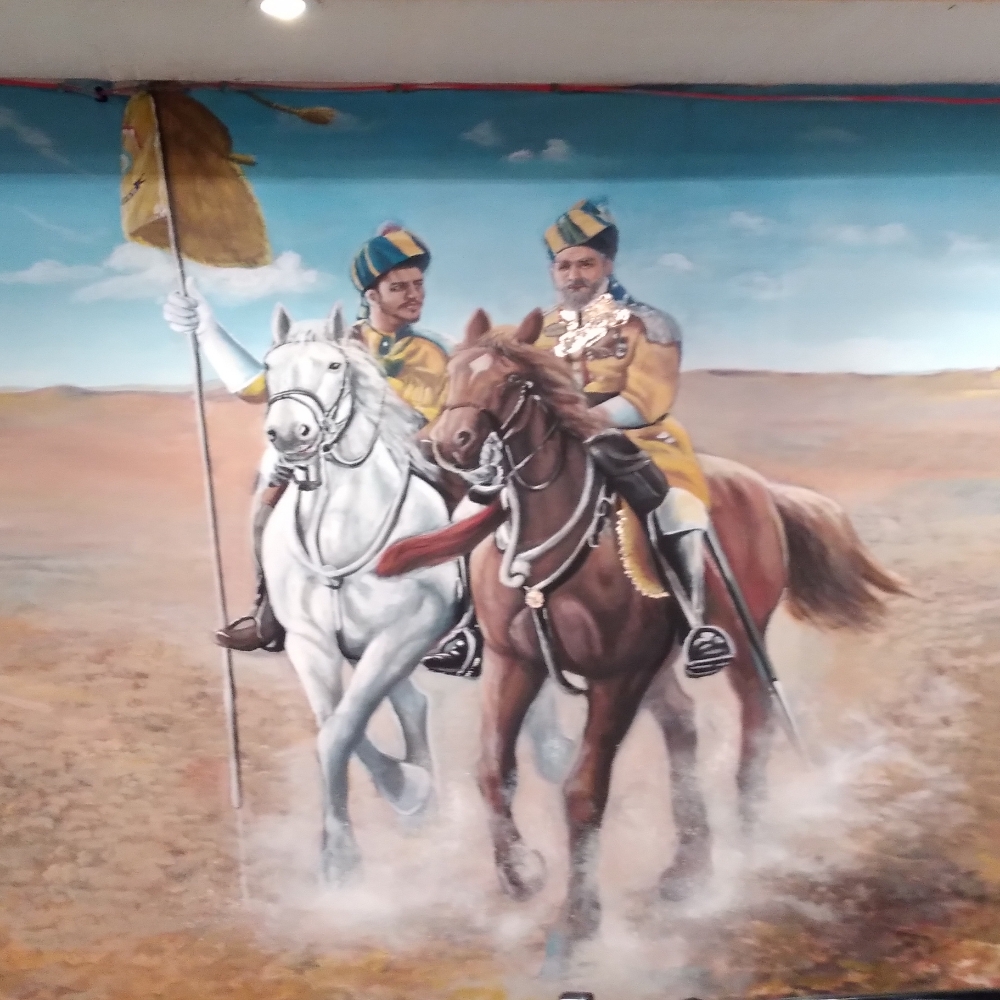 Mural by Val in London