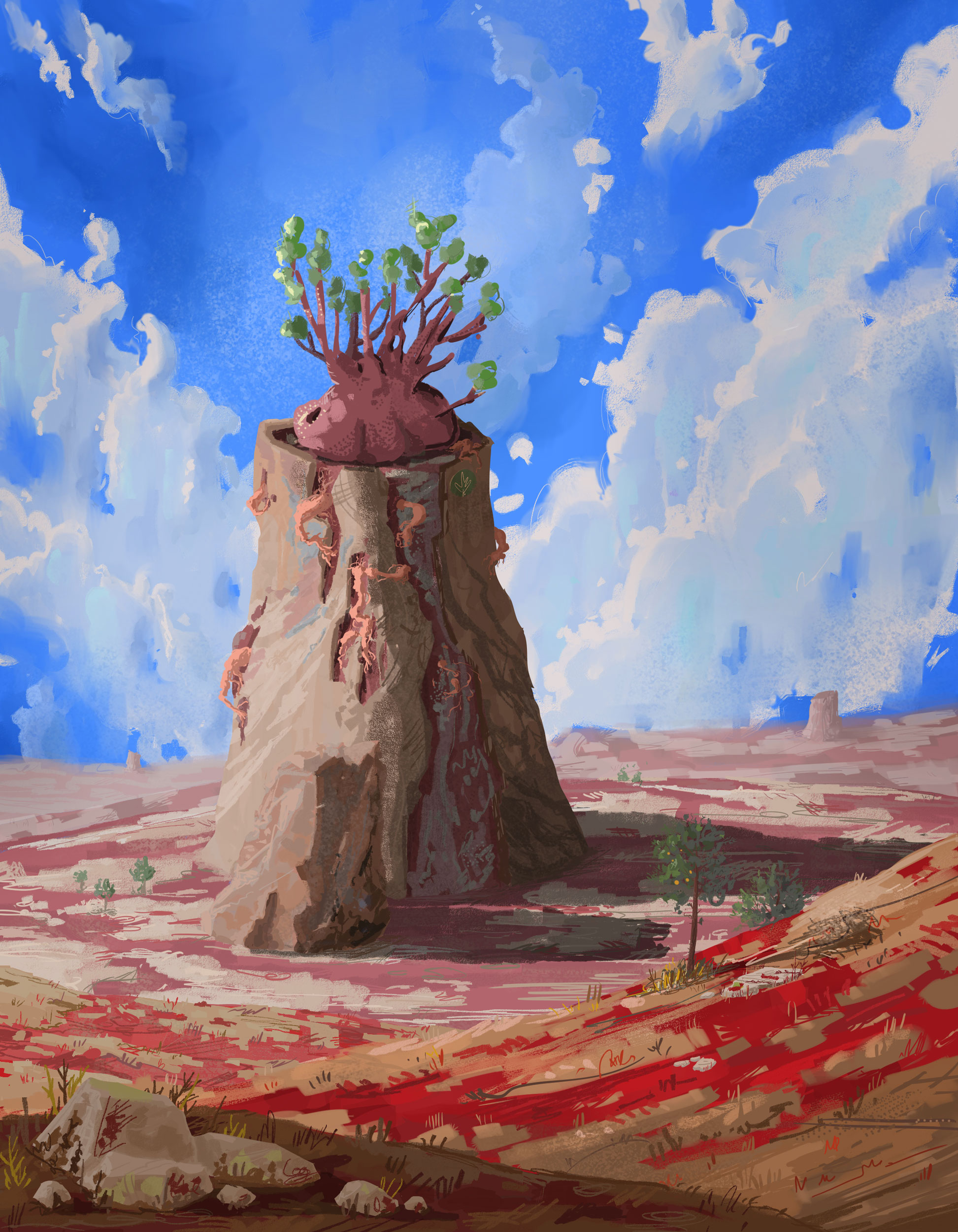 The legend tree by Artellow in Tehran