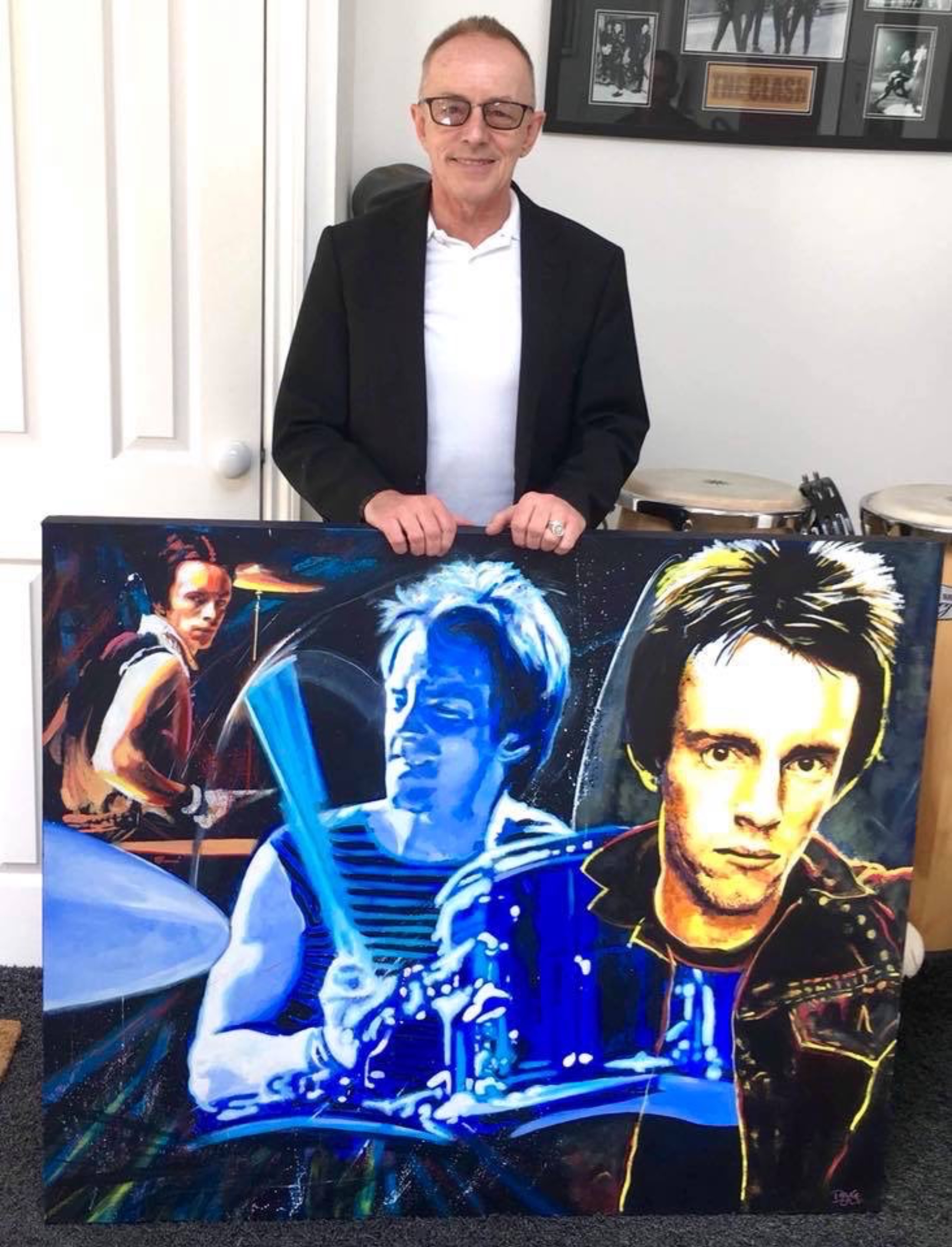 Topper Headon by Doug Cole in Portsmouth